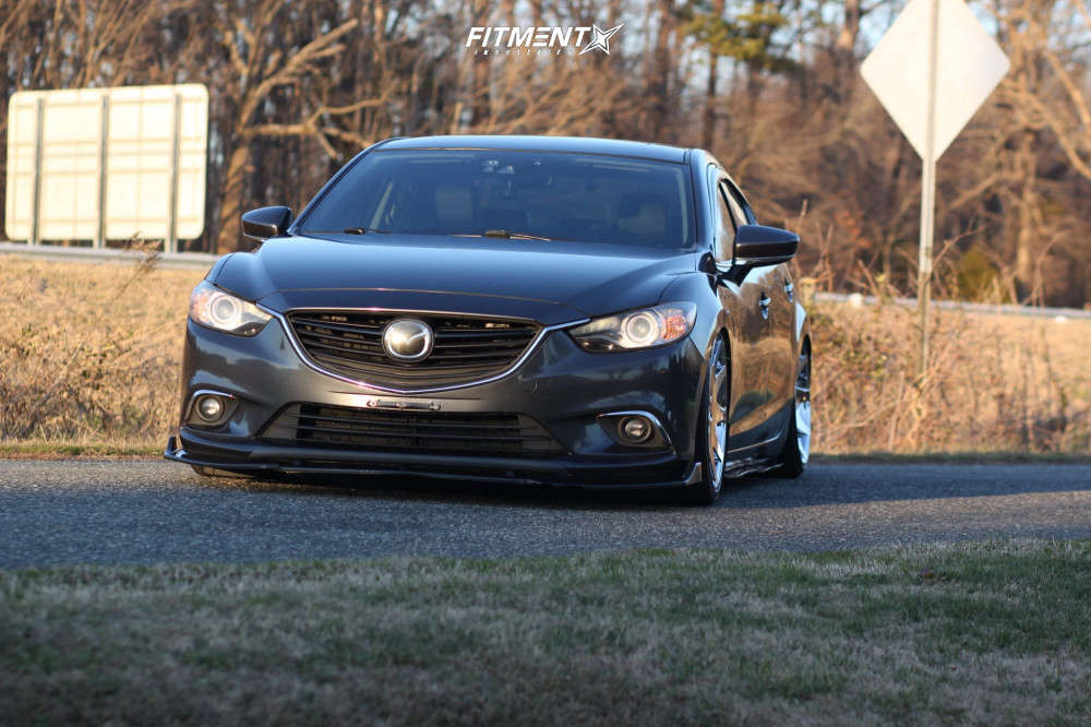 2014 Mazda 6 Grand Touring with 20x8.5 MRR MR3 and Delinte 245x35 on ...