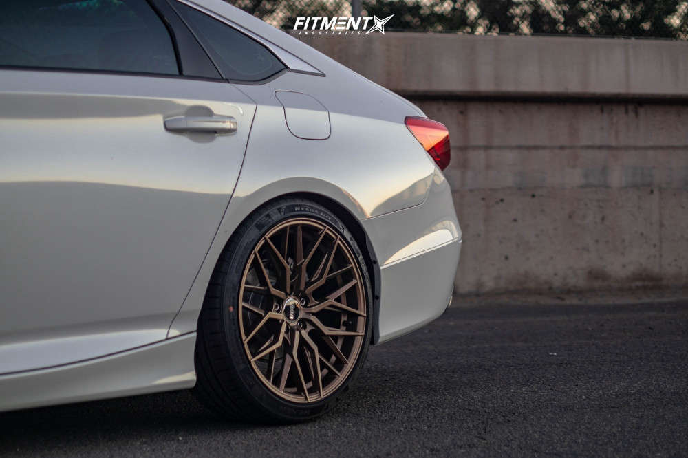 2019 Honda Accord Sport with 19x9.5 VMR V802 and Nexen 255x35 on Air ...