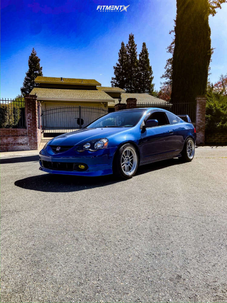 2004 Acura RSX Type-S 2dr Hatchback (2.0L 4cyl 6M) with 17x9 Enkei RPF1 ...
