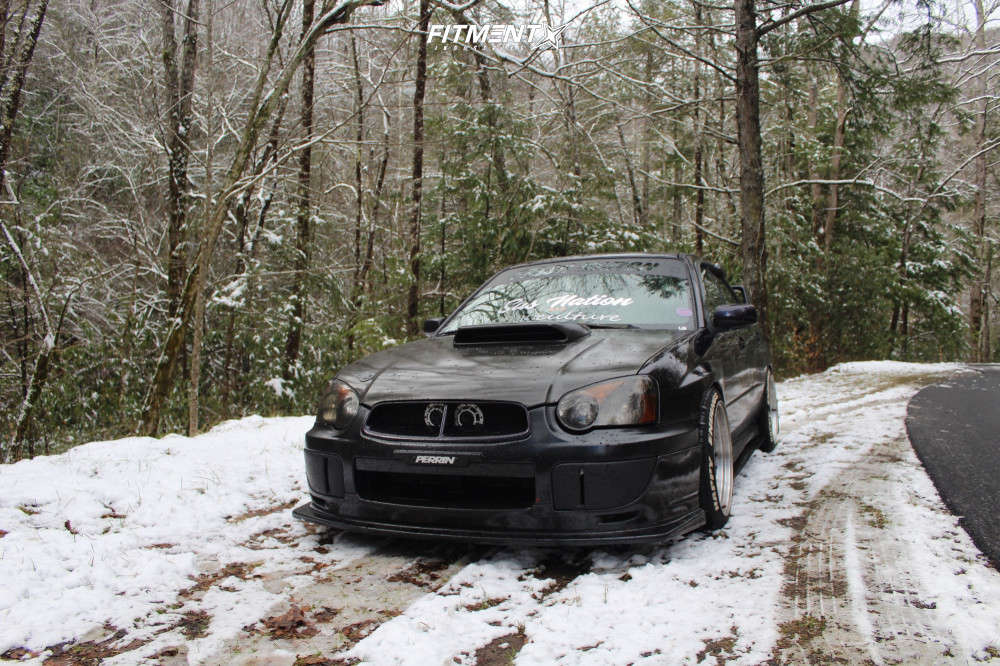 2004 Subaru WRX Base with 18x9.5 ESR Sr01 and Pantera 245x35 on ...