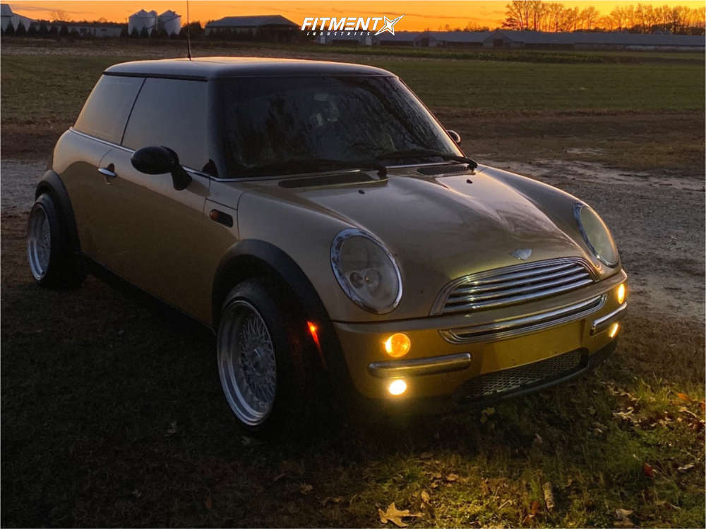 2003 Mini Cooper Base with 16x9.5 BBS Rs and Achilles 235x55 on Stock ...