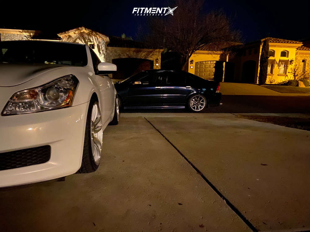 2009 INFINITI G37 Base with 19x9.5 ESR Sr08 and Ohtsu 235x35 on ...