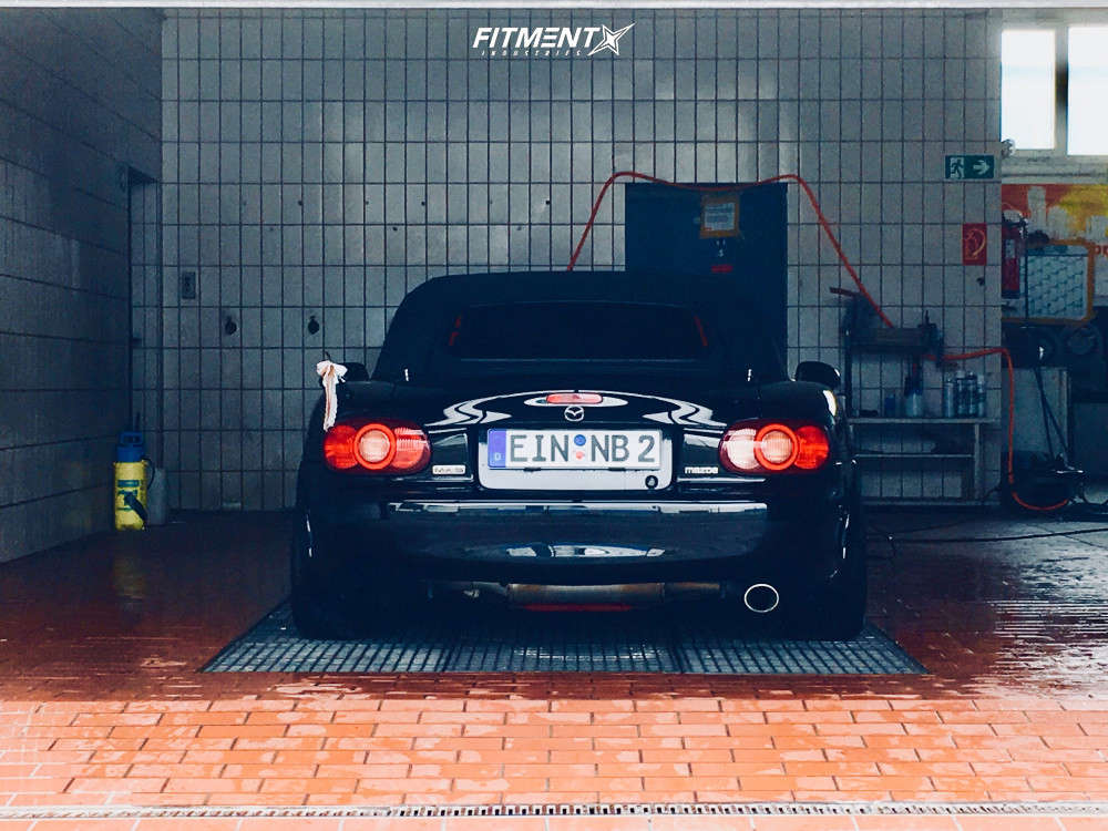 2004 Mazda Miata Base with 15x8.5 Japan Racing Jr12 and Hankook 205x50 ...