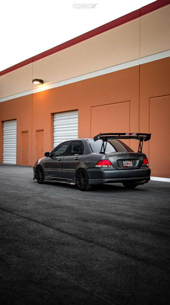 2006 Mitsubishi Lancer Ralliart with 17x7.5 XXR 527 and Falken 215x45 ...