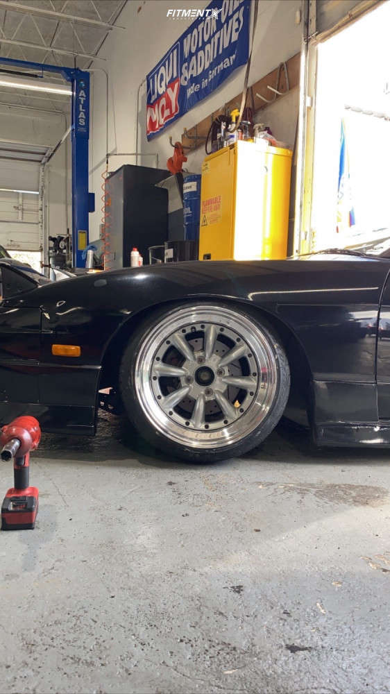 1992 Nissan 240SX Base with 17x9.5 Watanabe Rs and Federal 205x40 on ...