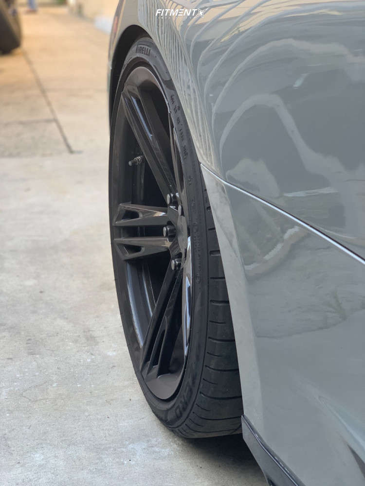 2018 Chevrolet Camaro SS with 20x10.5 MRR M716 and Goodyear 275x45 on ...