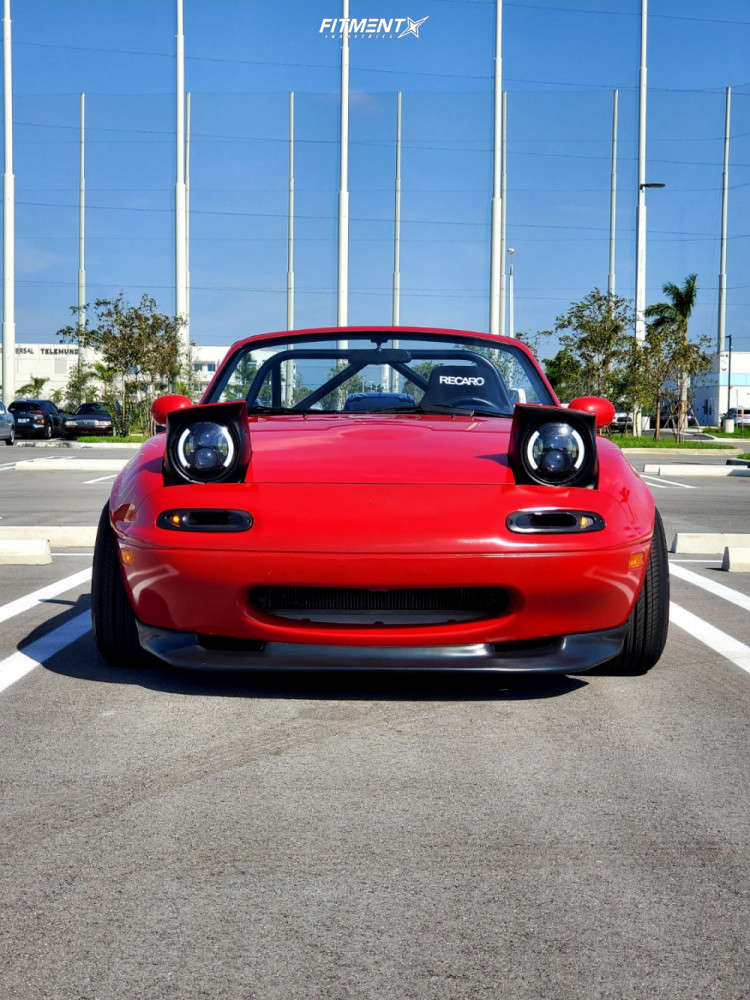 1994 Mazda MX-5 Miata Base with 15x9 7Twenty Style44 and Americus ...