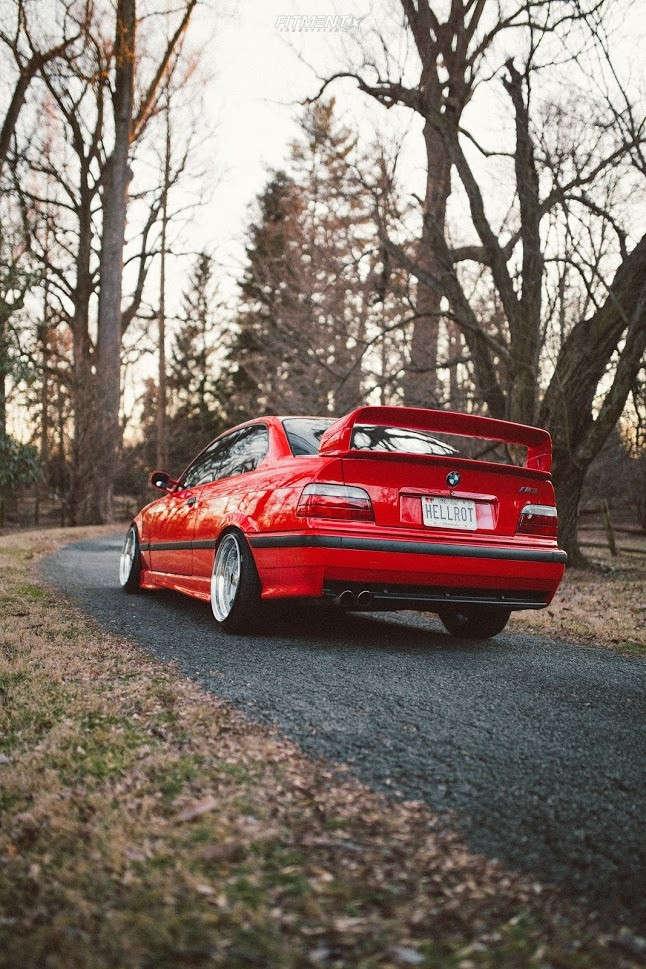 1999 BMW M3 Base with 17x9.5 Autostrada Modena and Nankang 205x40 on ...