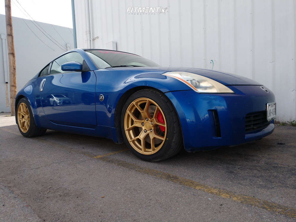 2004 Nissan 350Z Touring with 18x8.5 Motegi Mr133 and Firestone 255x40 ...