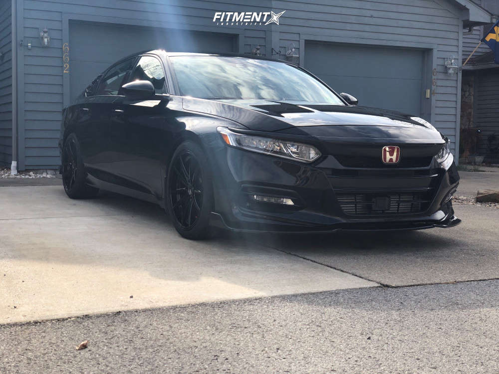 2018 Honda Accord Sport with 19x8.5 Konig Oversteer and Continental ...