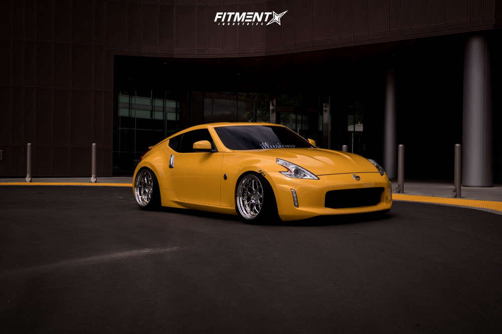 2017 Nissan 370Z Sport Tech with 19x10.5 Aodhan Ds01 and Federal 235x35 ...