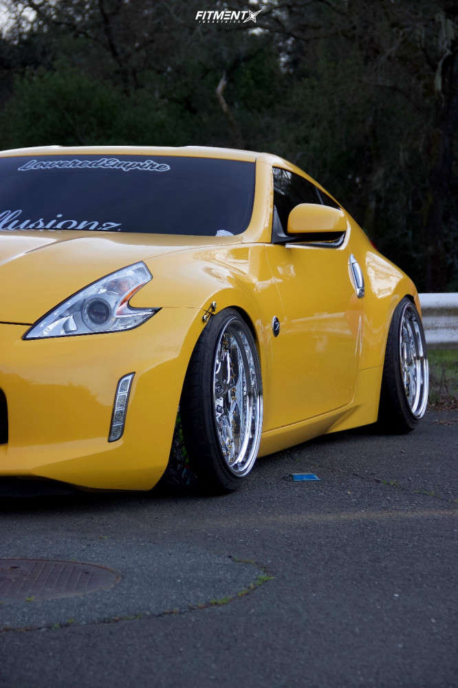 2017 Nissan 370Z Sport Tech with 19x10.5 Aodhan Ds01 and Federal 235x35 ...