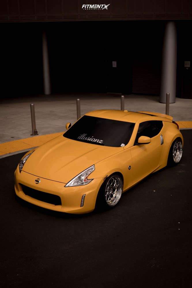 2017 Nissan 370Z Sport Tech with 19x10.5 Aodhan Ds01 and Federal 235x35 ...