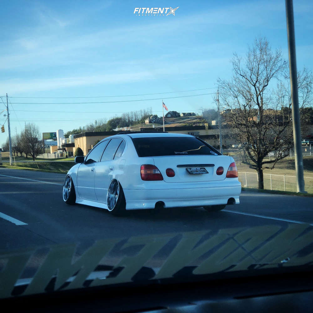 2000 Lexus GS300 4dr Sedan with 19x10.5 Weds Cerberus and Achilles ...