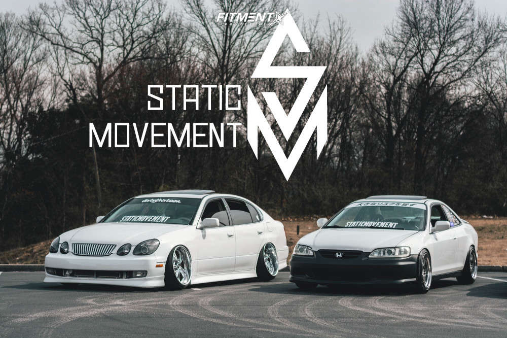 2000 Lexus GS300 4dr Sedan with 19x10.5 Weds Cerberus and Achilles ...