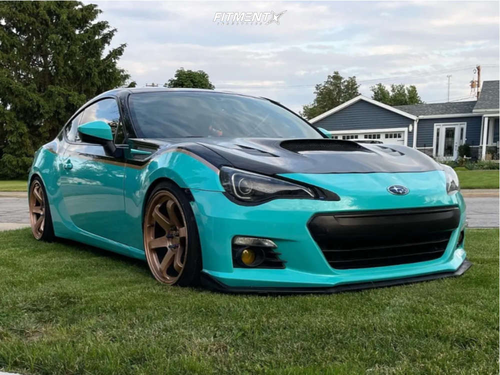 2014 Subaru BRZ Base with 18x9.5 Rota Grid and Delinte 235x40 on ...