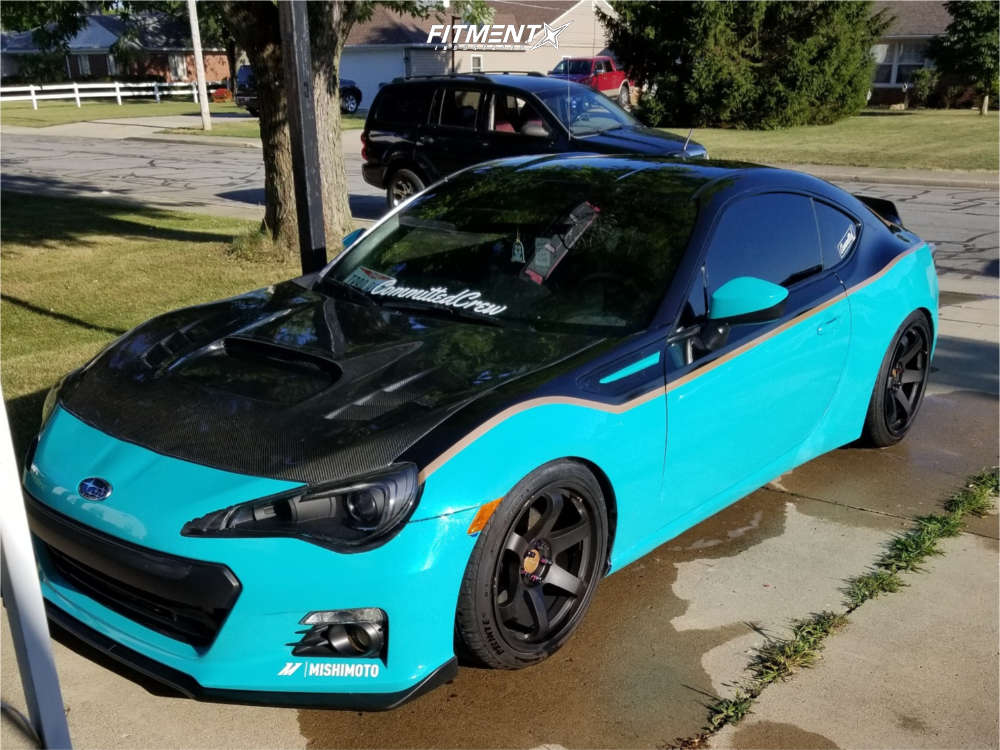 2014 Subaru BRZ Base with 18x9.5 Rota Grid and Delinte 235x40 on ...