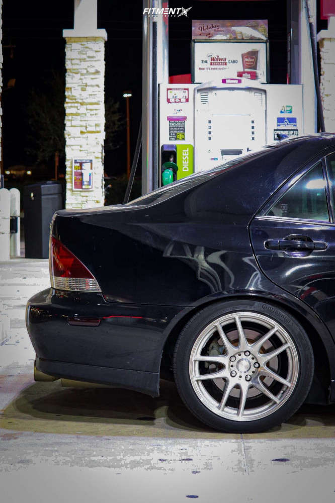 2001 Lexus IS300 Base with 17x8.5 ESR Sr08 and Primewell 215x45 on ...