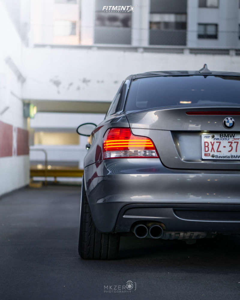 2009 BMW 135i Base with 19x8.5 Rotiform Rse and Firestone 235x45 on ...