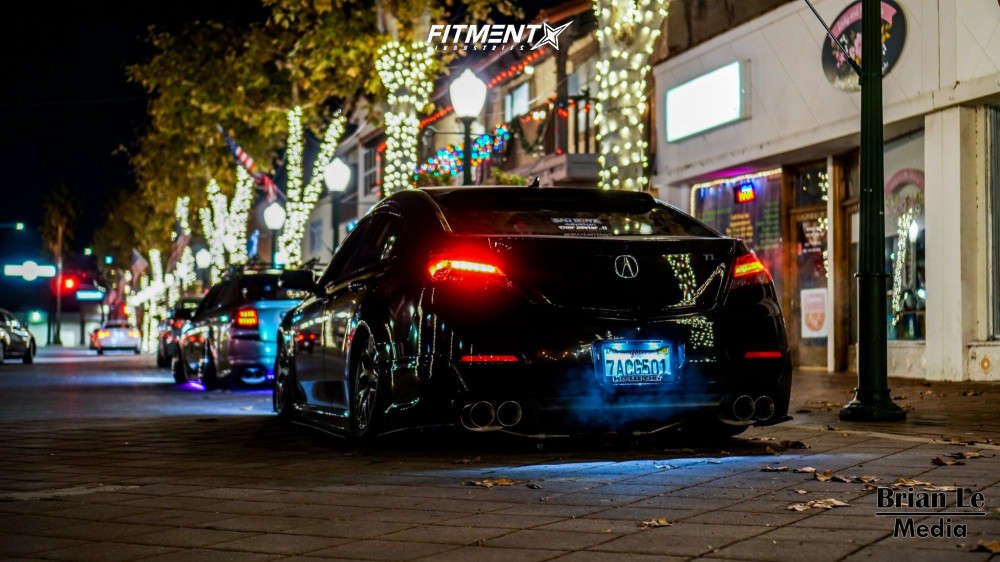 2013 Acura TL Base with 18x9.5 VMR V710ff and Hankook 245x45 on Air ...