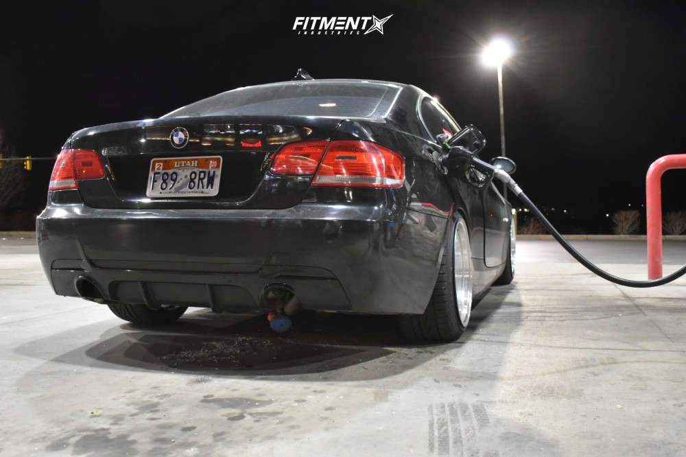 2008 BMW 335xi Base with 18x9.5 ESR SR04 and Continental 225x35 on ...