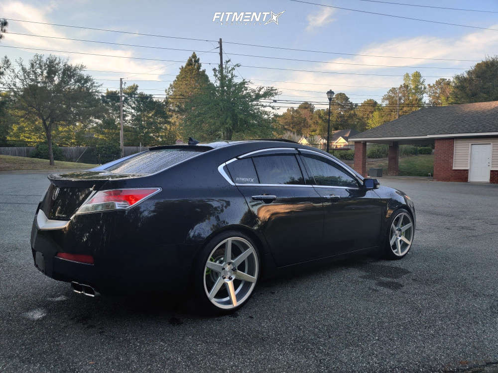 2010 Acura TL SH-AWD with 20x10 Sothis Sc002 and Achilles 245x35 on ...