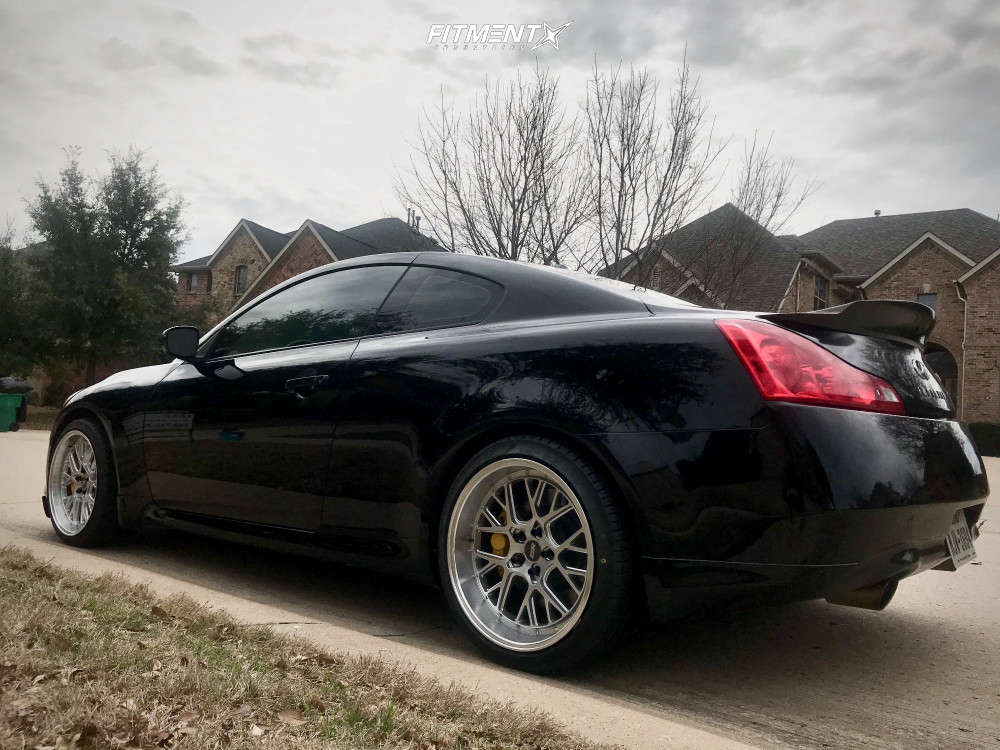 2008 INFINITI G37 Sport with 19x9.5 ESR Cs11 and Nankang 255x35 on ...
