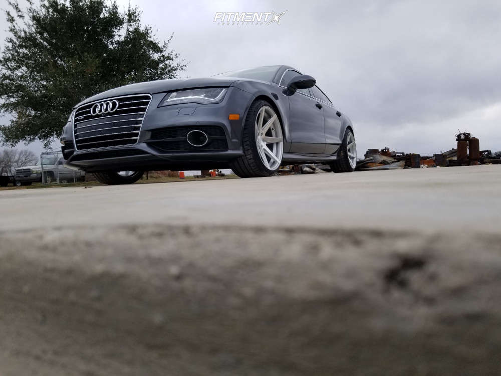 2014 Audi A7 Quattro TDI Prestige with 20x11 Rohana Rc7 and Michelin ...