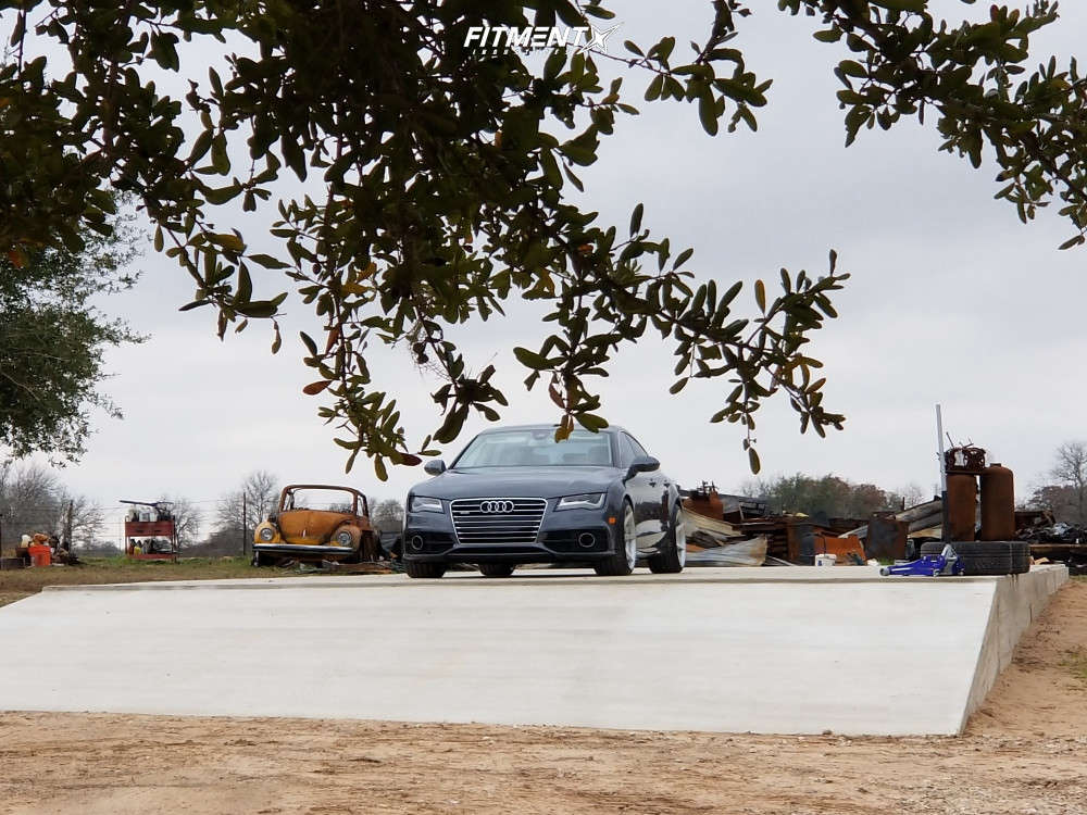 2014 Audi A7 Quattro TDI Prestige with 20x11 Rohana Rc7 and Michelin ...