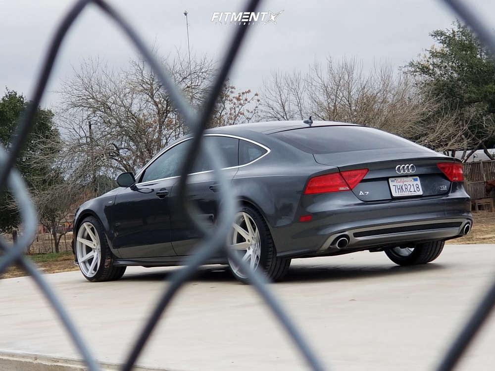 2014 Audi A7 Quattro TDI Prestige with 20x11 Rohana Rc7 and Michelin ...