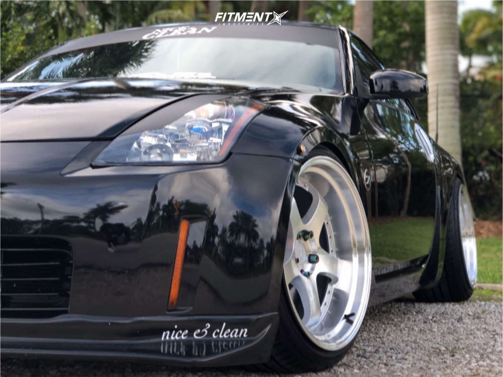 2005 Nissan 350Z Performance with 19x11 Aodhan Ah03 and Achilles 245x35 ...