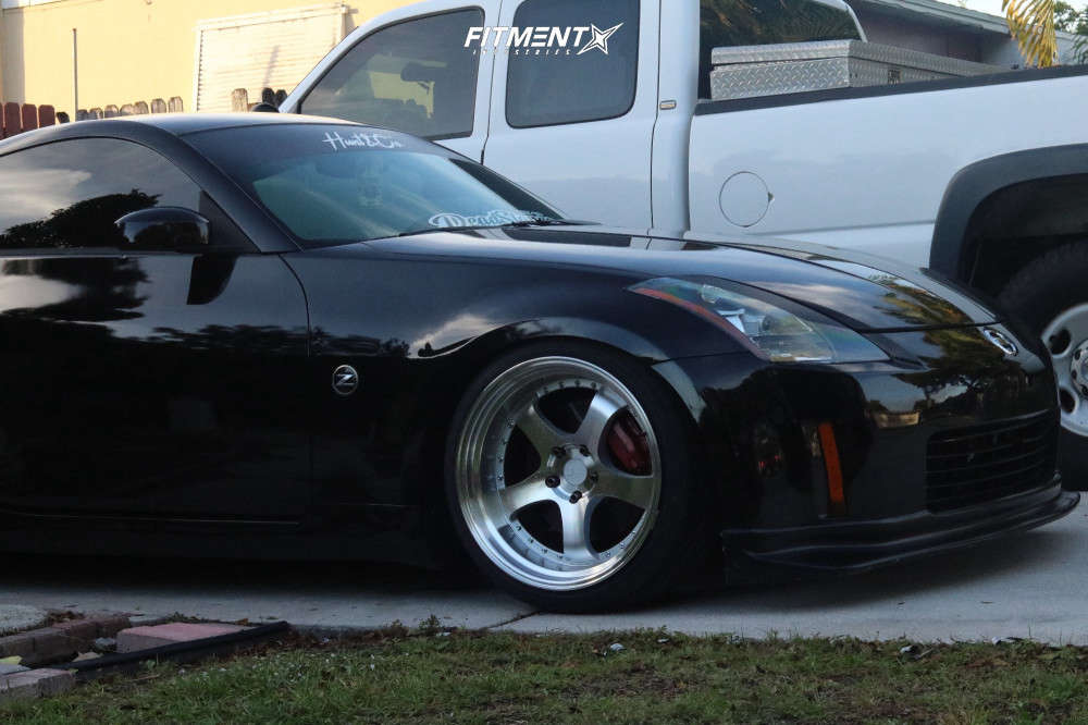 2005 Nissan 350Z Performance with 19x11 Aodhan Ah03 and Achilles 245x35 ...