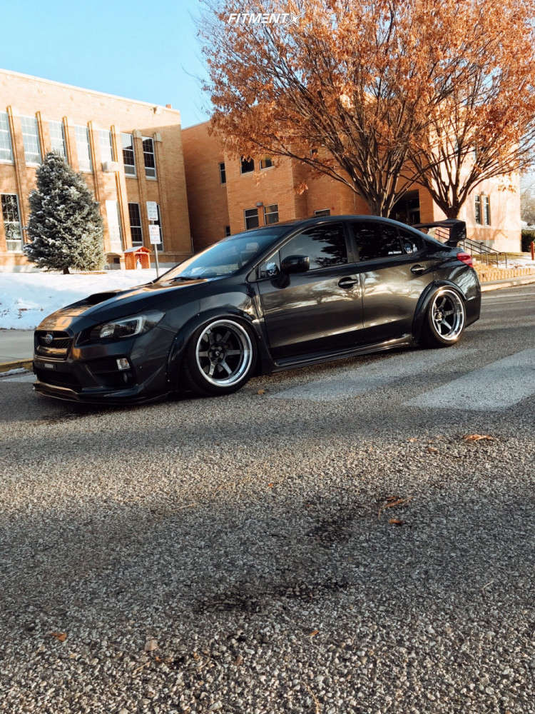 2017 Subaru WRX Premium with 18x11 Cosmis Racing XT-006R and Nitto ...