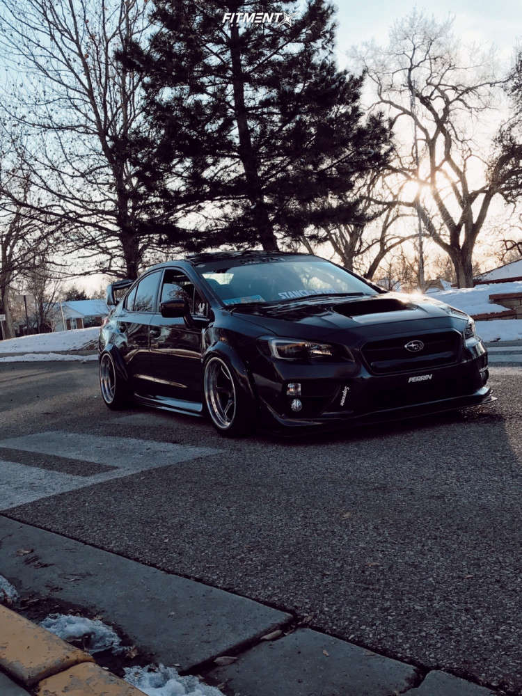 2017 Subaru WRX Premium with 18x11 Cosmis Racing XT-006R and Nitto ...