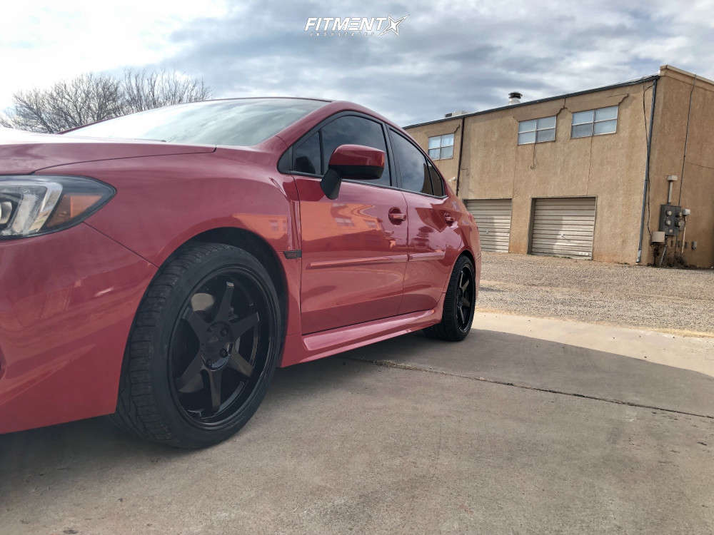 2018 Subaru WRX Limited with 18x9.5 ESR Sr07 and Toyo Tires 255x35 on ...