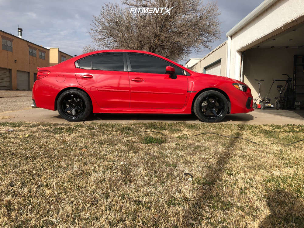 2018 Subaru WRX Limited with 18x9.5 ESR Sr07 and Toyo Tires 255x35 on ...