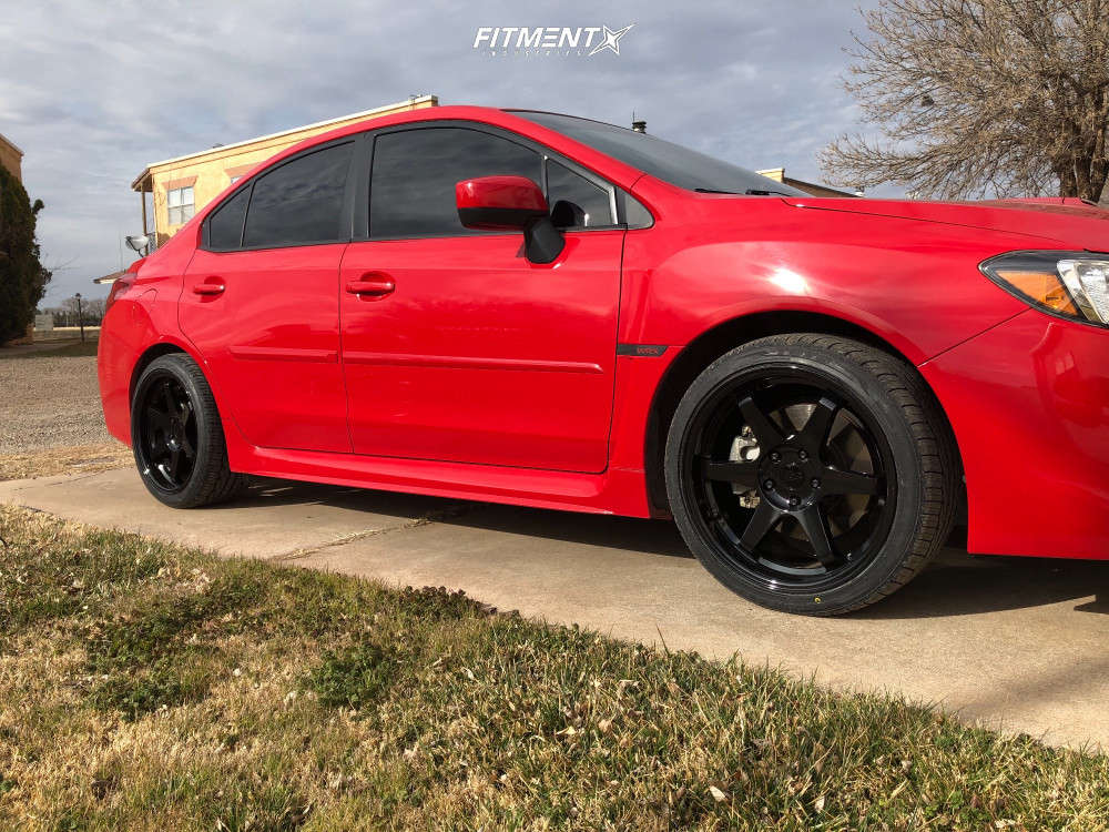 2018 Subaru WRX Limited with 18x9.5 ESR Sr07 and Toyo Tires 255x35 on ...