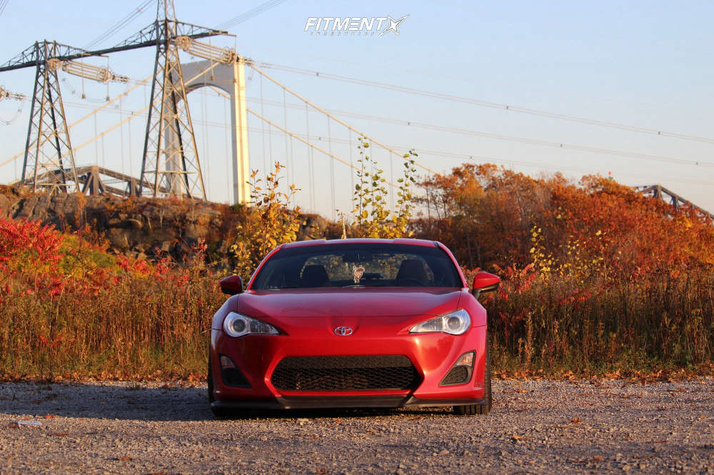 2015 Scion FR-S Base with 18x9 Aodhan Ah06 and Cooper 225x40 on ...