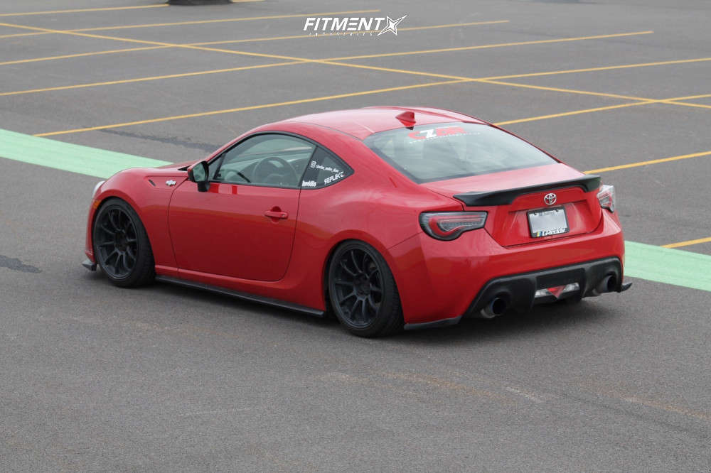 2015 Scion FR-S Base with 18x9 Aodhan Ah06 and Cooper 225x40 on ...