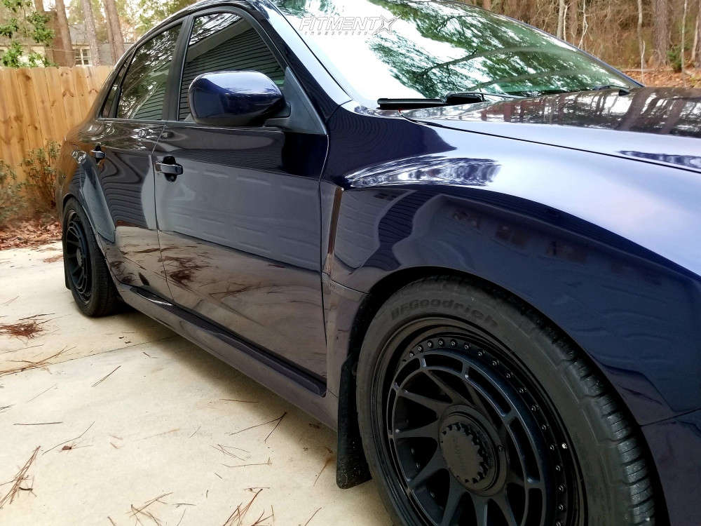 2012 Subaru WRX Base with 18x9.5 Rotiform Yvr and BFGoodrich 275x35 on ...