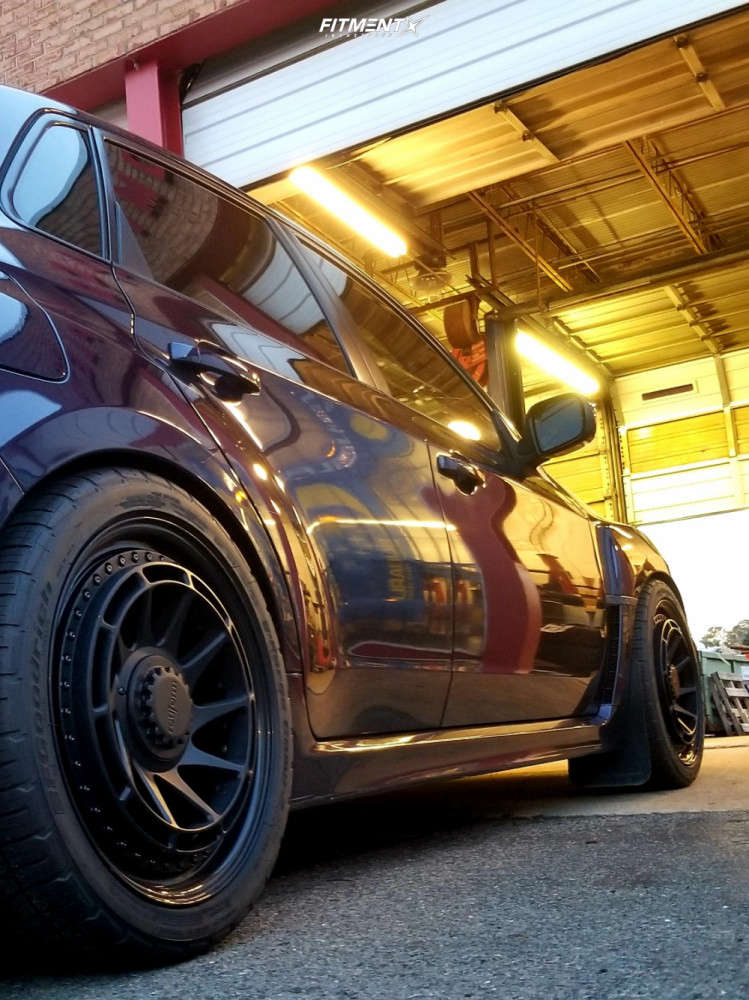 2012 Subaru WRX Base with 18x9.5 Rotiform Yvr and BFGoodrich 275x35 on ...