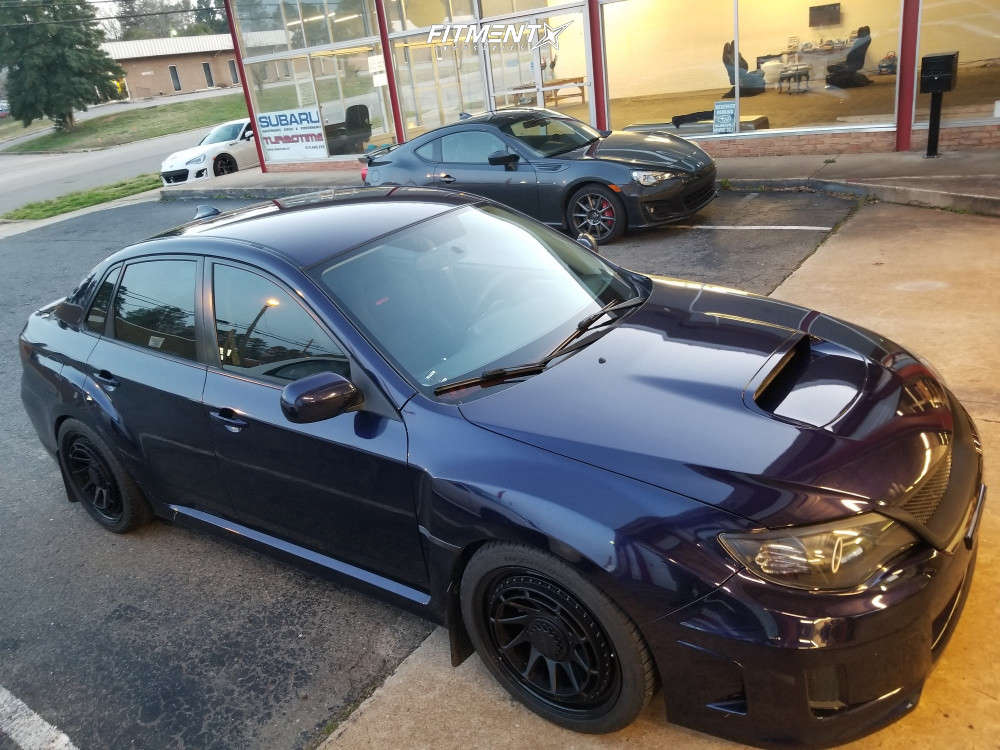 2012 Subaru WRX Base with 18x9.5 Rotiform Yvr and BFGoodrich 275x35 on ...