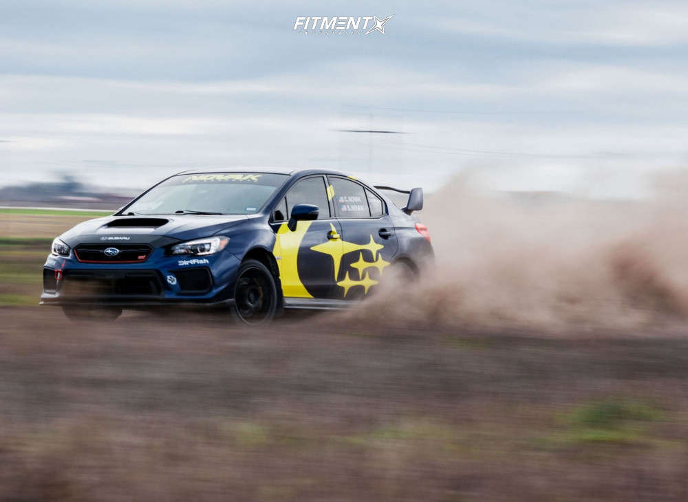 2018 Subaru WRX STI Base with 17x8 Method Mr501 and Firestone 235x45 on Stock Suspension ...