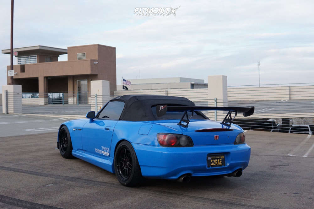 2000 Honda S2000 Base with 17x9 Enkei RPF1 and Dunlop 235x40 on ...