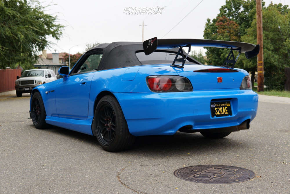 2000 Honda S2000 Base with 17x9 Enkei RPF1 and Dunlop 235x40 on ...