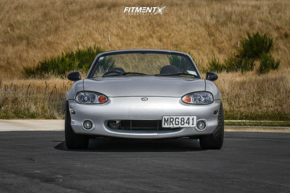 2000 Mazda MX-5 Miata Base with 16x8 Rota Grid V and Federal 205x40 on ...