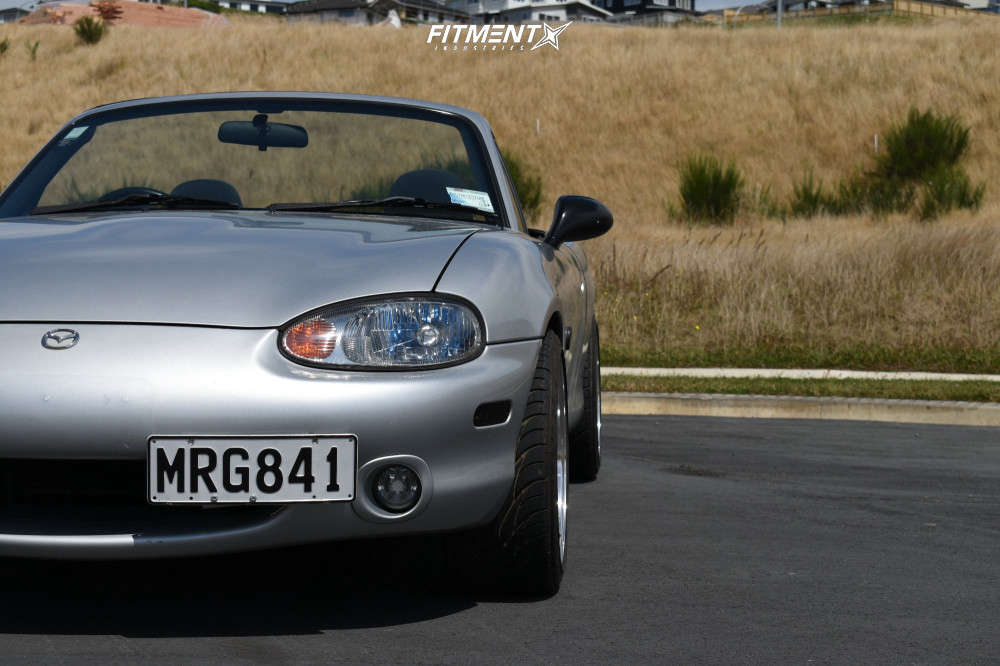 2000 Mazda MX-5 Miata Base with 16x8 Rota Grid V and Federal 205x40 on ...