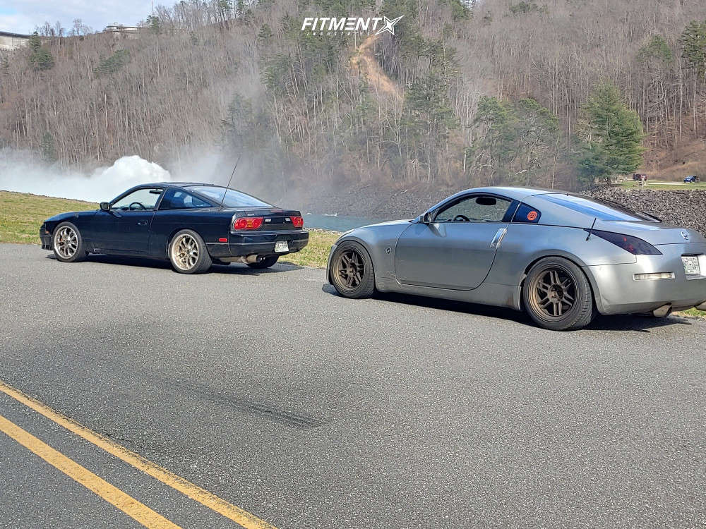 2004 Nissan 350Z Enthusiast with 18x10.5 ESR Sr11 and Achilles 275x40 ...
