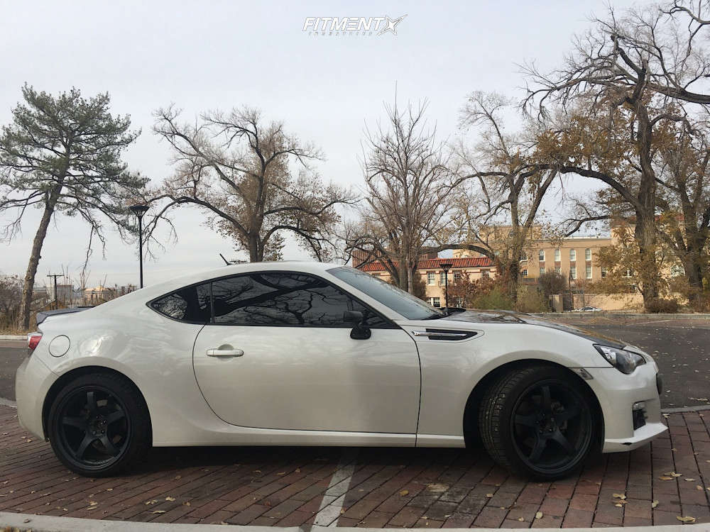 2014 Subaru BRZ Limited with 18x9.5 Gram Lights 57c and Michelin 245x35 ...