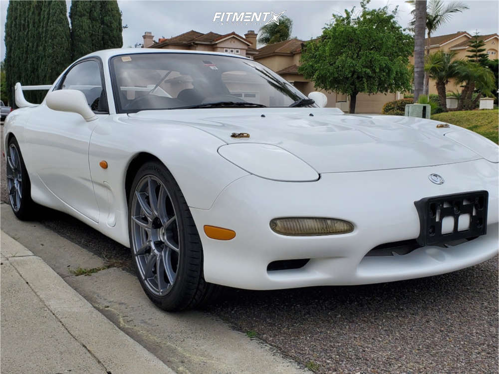 1992 Mazda RX-7 Base with 18x8.5 SSR Gtx01 and Hankook 235x40 on ...